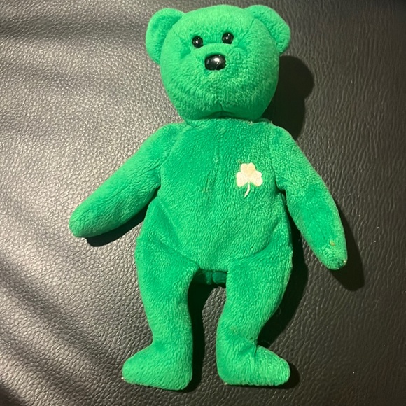 Ty | Toys | Ty Beanie Babies Erin The Irish Bear | Poshmark